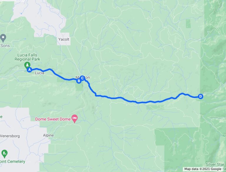 Visiting Sunset Falls in Washington