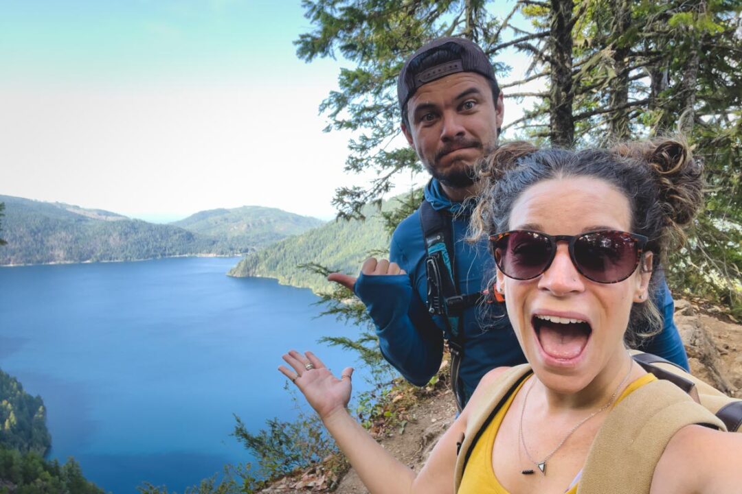 Exploring Lake Lenore and The Caves!