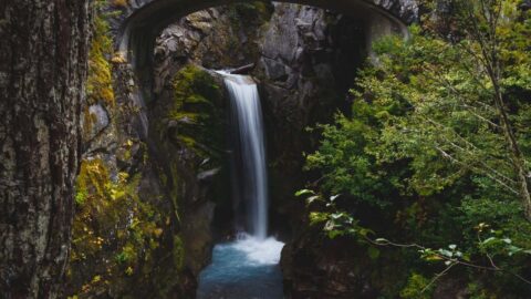 Visiting Sunset Falls in Washington