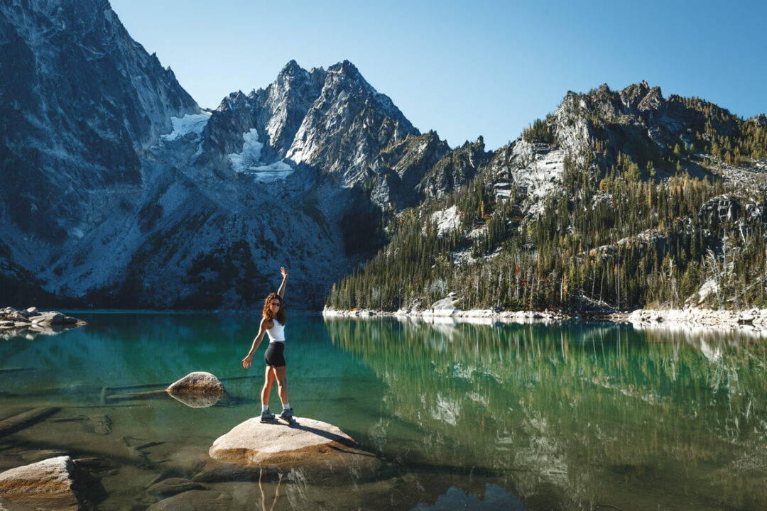 Hiking The Colchuck Lake Trail + Lake Stuart!