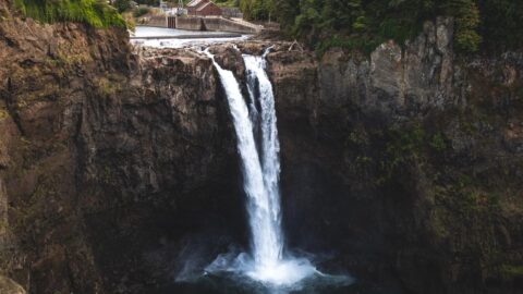 Visiting Sunset Falls in Washington