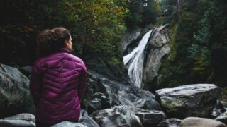 Visiting Sunset Falls in Washington
