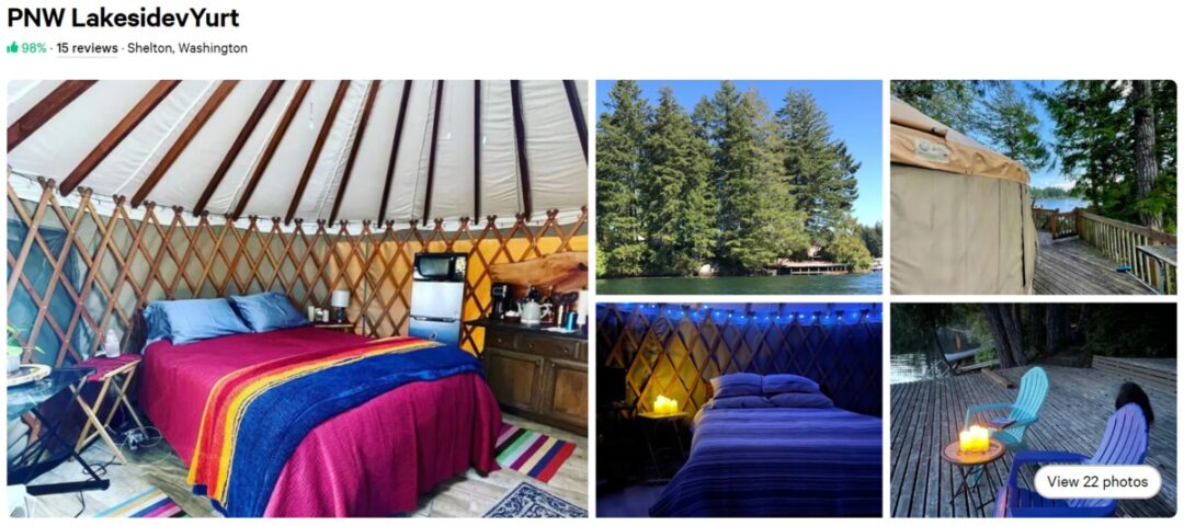 13 EPIC Yurts in Washington State - Washington is for Adventure
